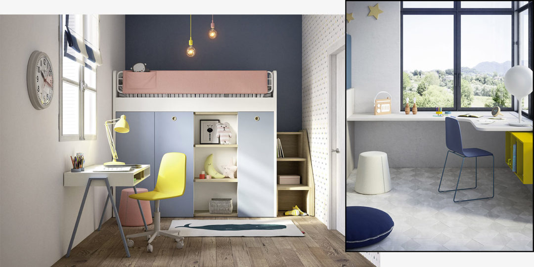 Angolo Studio: Arredare la Camera dei Ragazzi con Scrivania | Lops Arredi